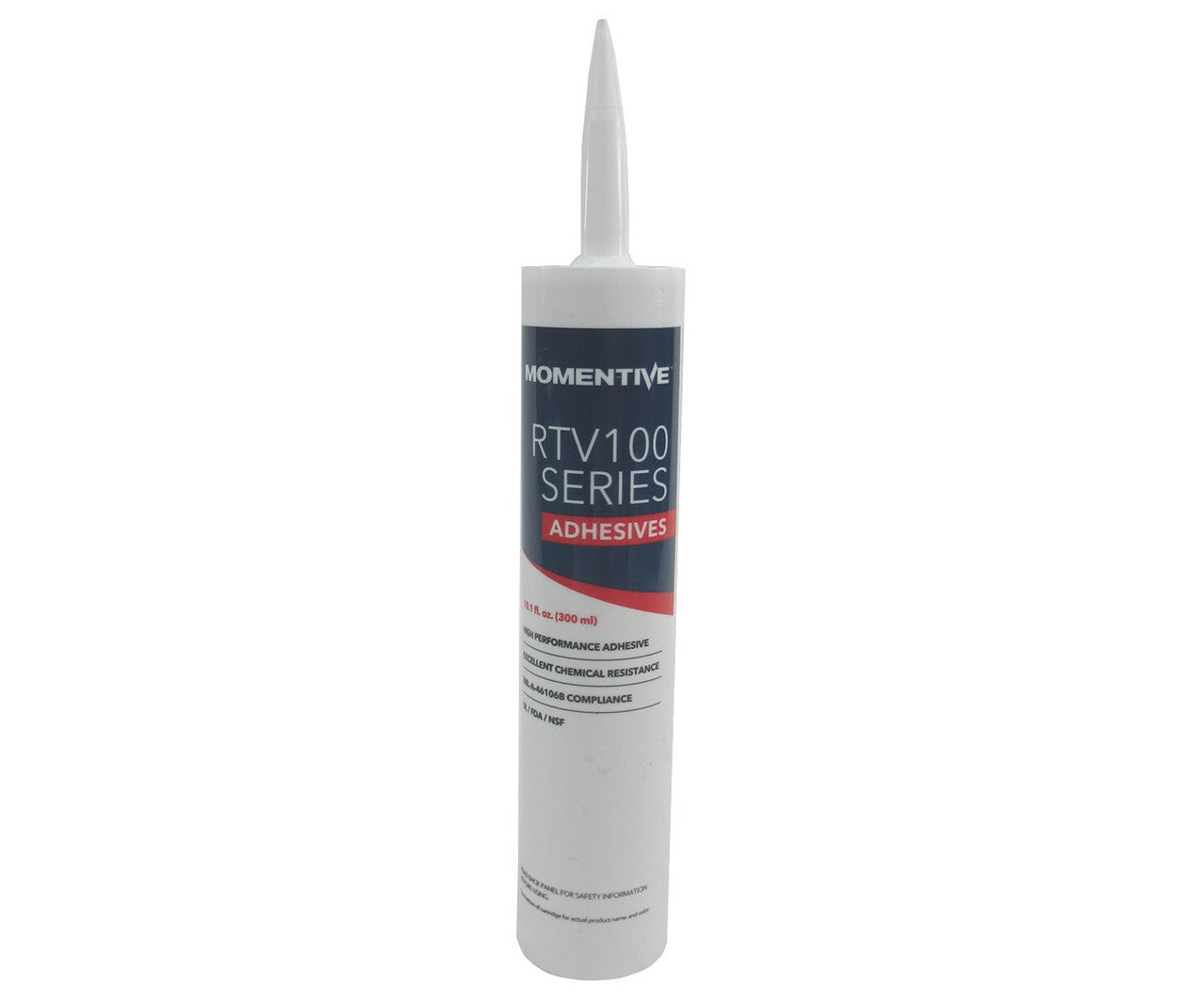 Momentive RTV108 Clear Silicone Sealant - 10.1 oz Cartridge