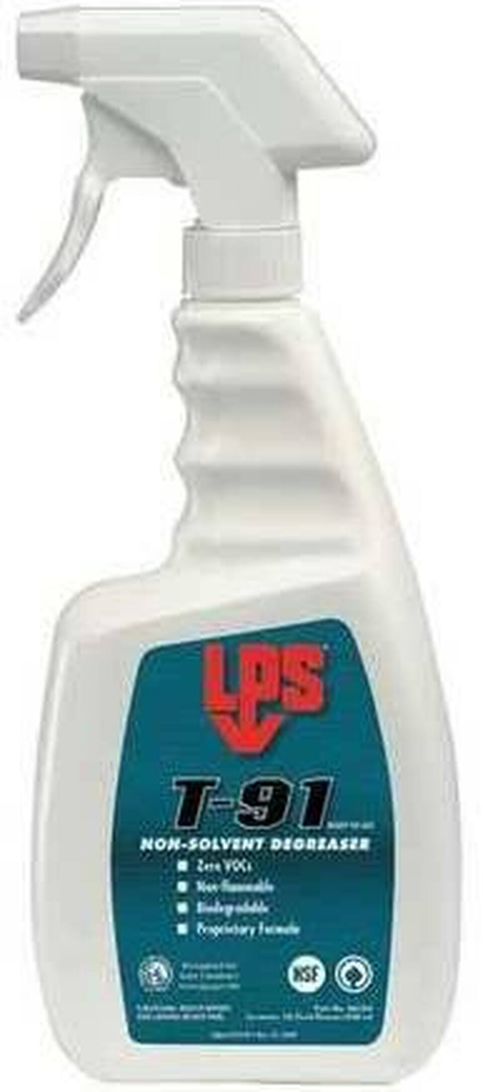 LPS T-91 Non-Solvent Degreaser - Quart TRIGGER