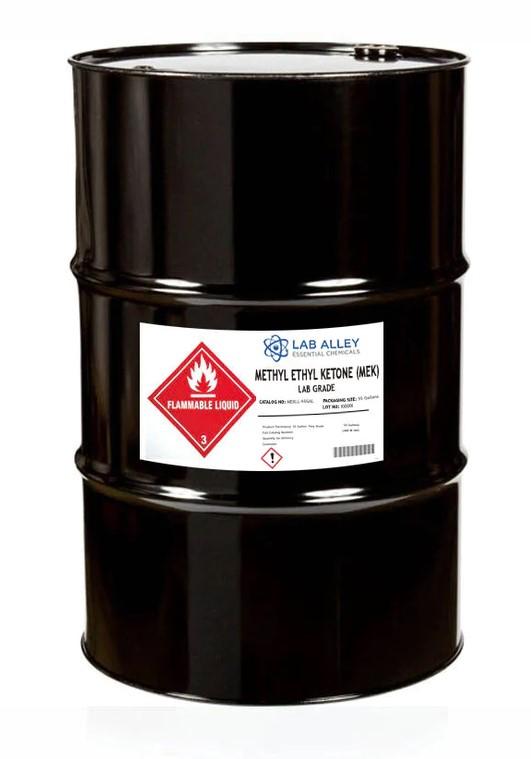 ASTM-D740-11 Type I Clear Methyl Ethyl Ketone Solvent - 55 Gallon Drum